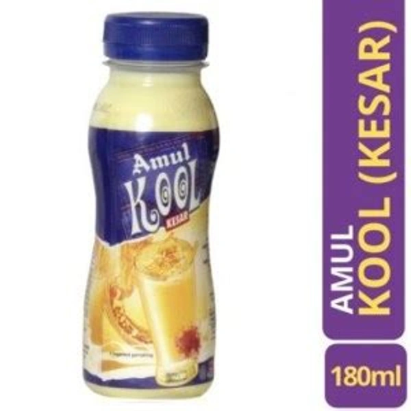 Amul Kool Kesar Flavor Milk 180ml