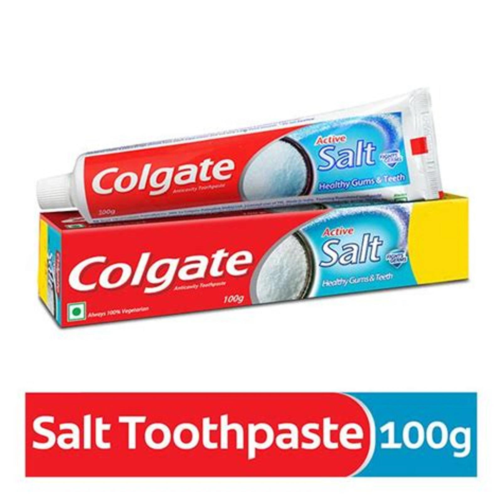 Colgate Active Salt Toothpaste, New Improved (15% Extra)
