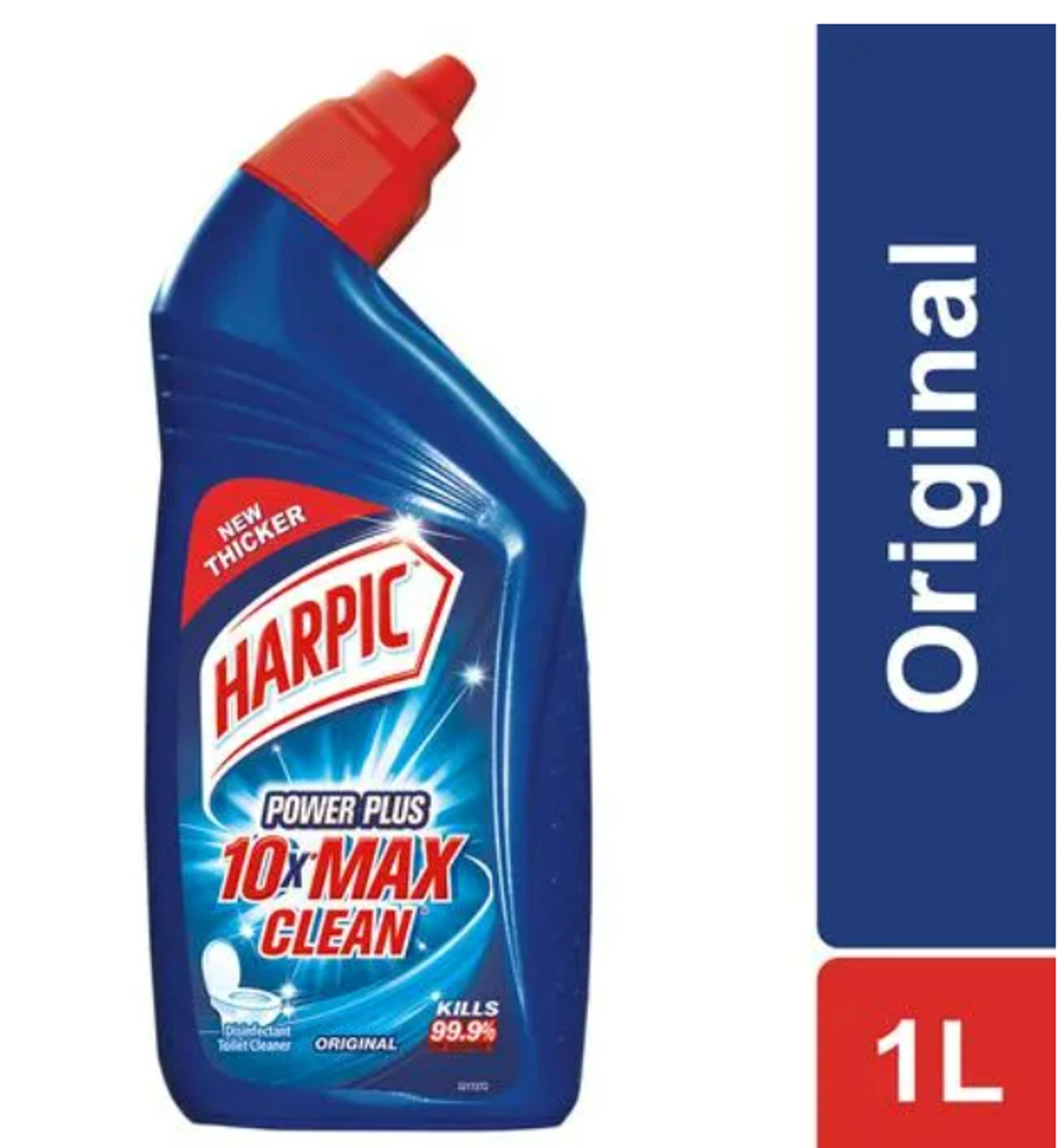 Harpic Power Plus 10xMax Advanced Toilet Cleaner Original, 1ltr