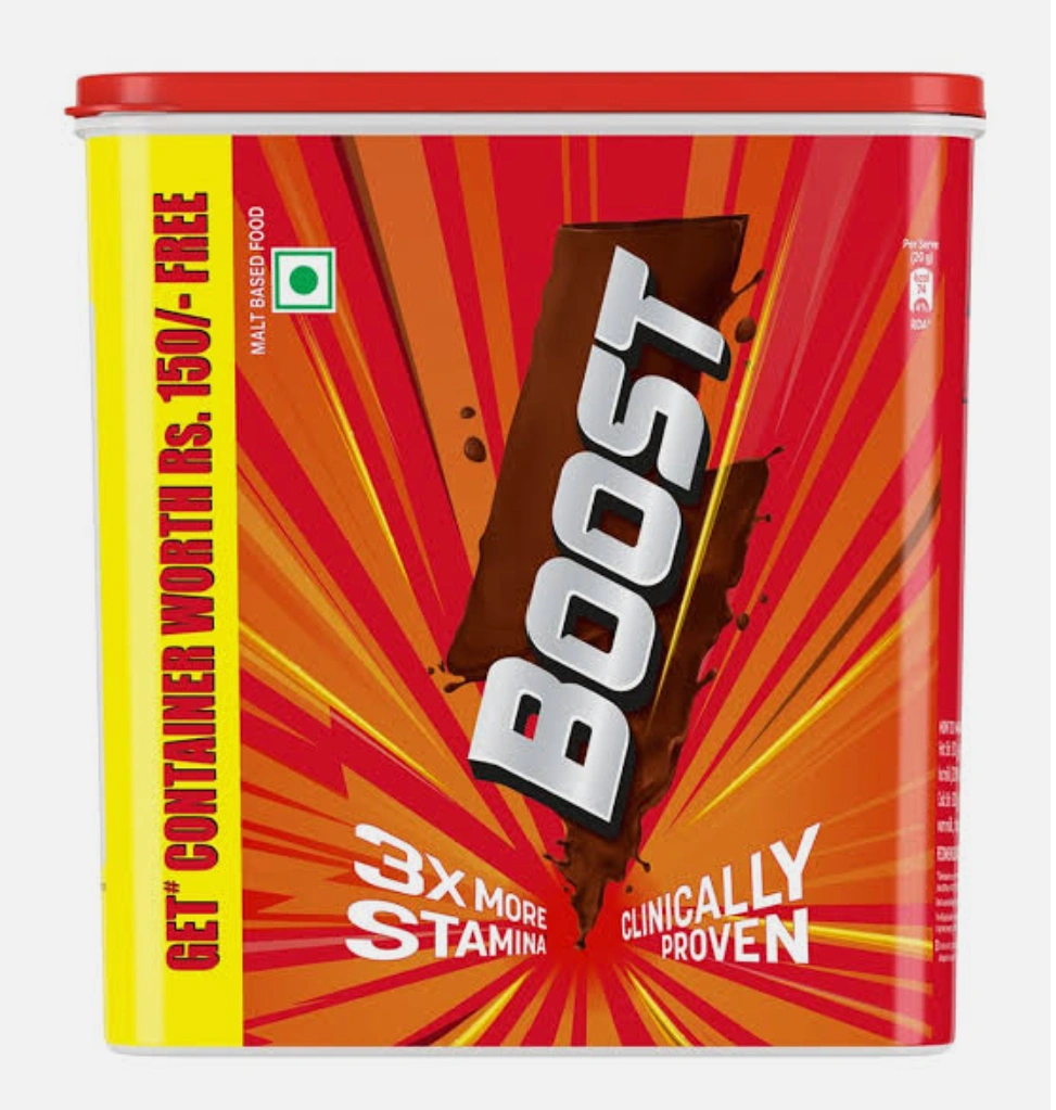Boost 1kg + Container+Sipper Free