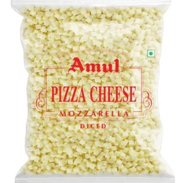 Amul Pizza Cheese Mozzarella Diced