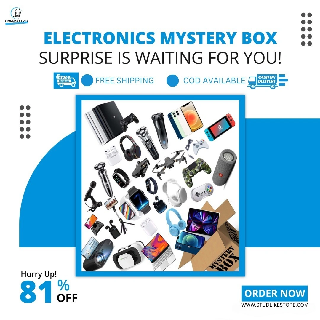 Electronics Mystery Box – Free shipping