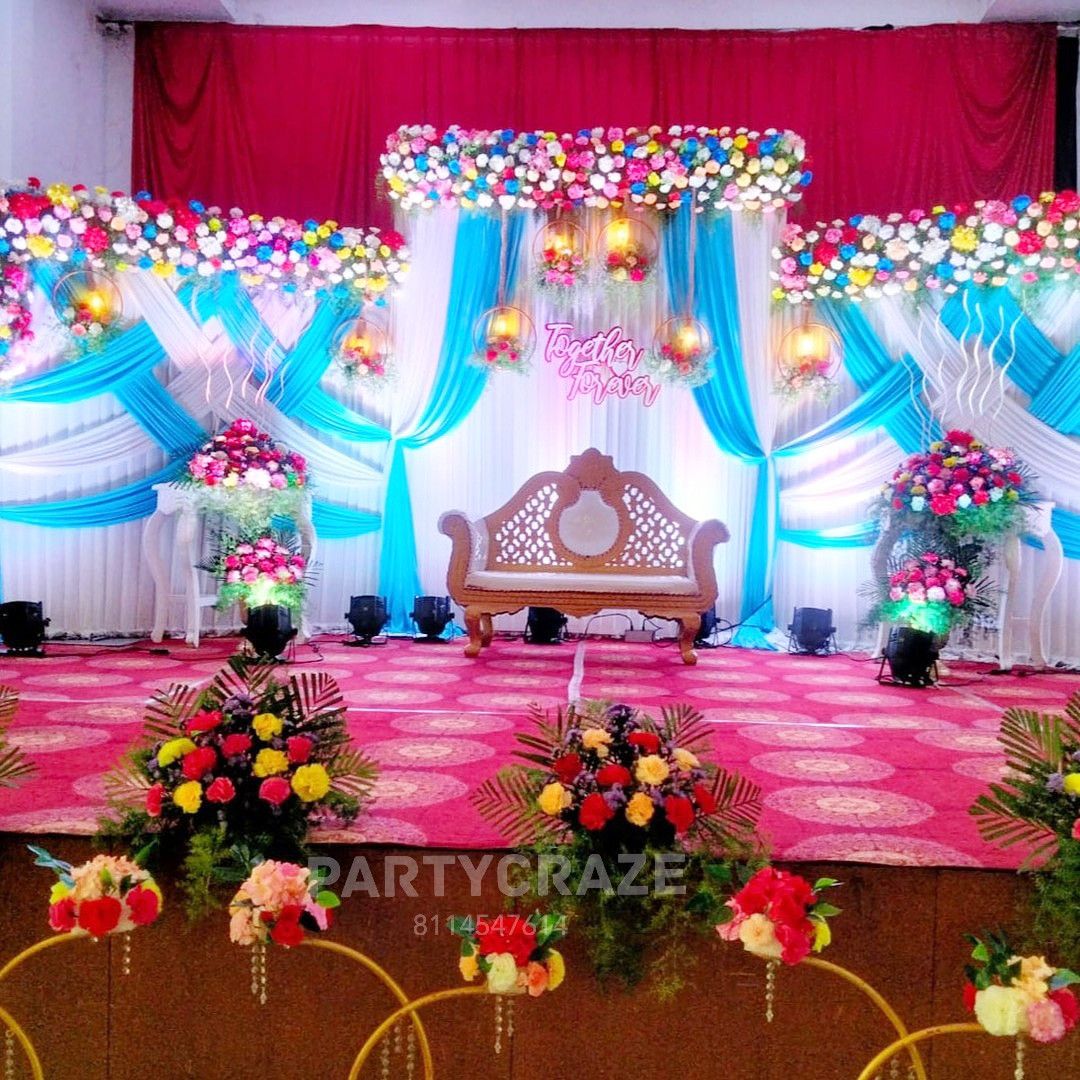 Wedding stage decoration store
