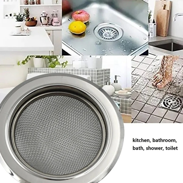 MEDIUM SIZE STAINLESS STEEL SINK STRAINER