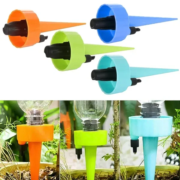 Heavy quality Auto Plant Watering Devices (4 Pc Set)