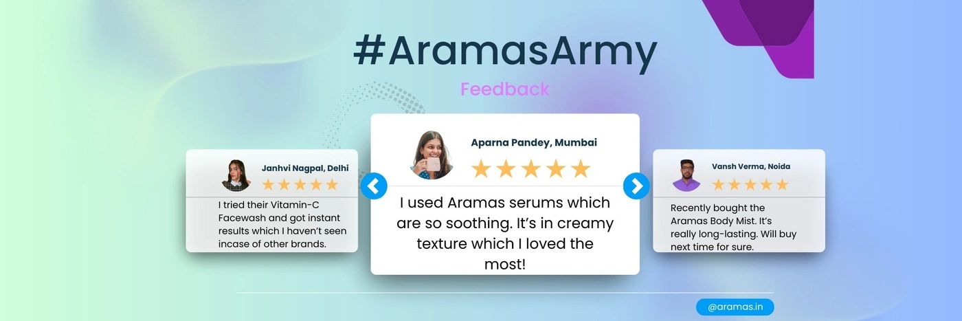 Aramas | Official Website - Buy Natural Skin Care Products Online.