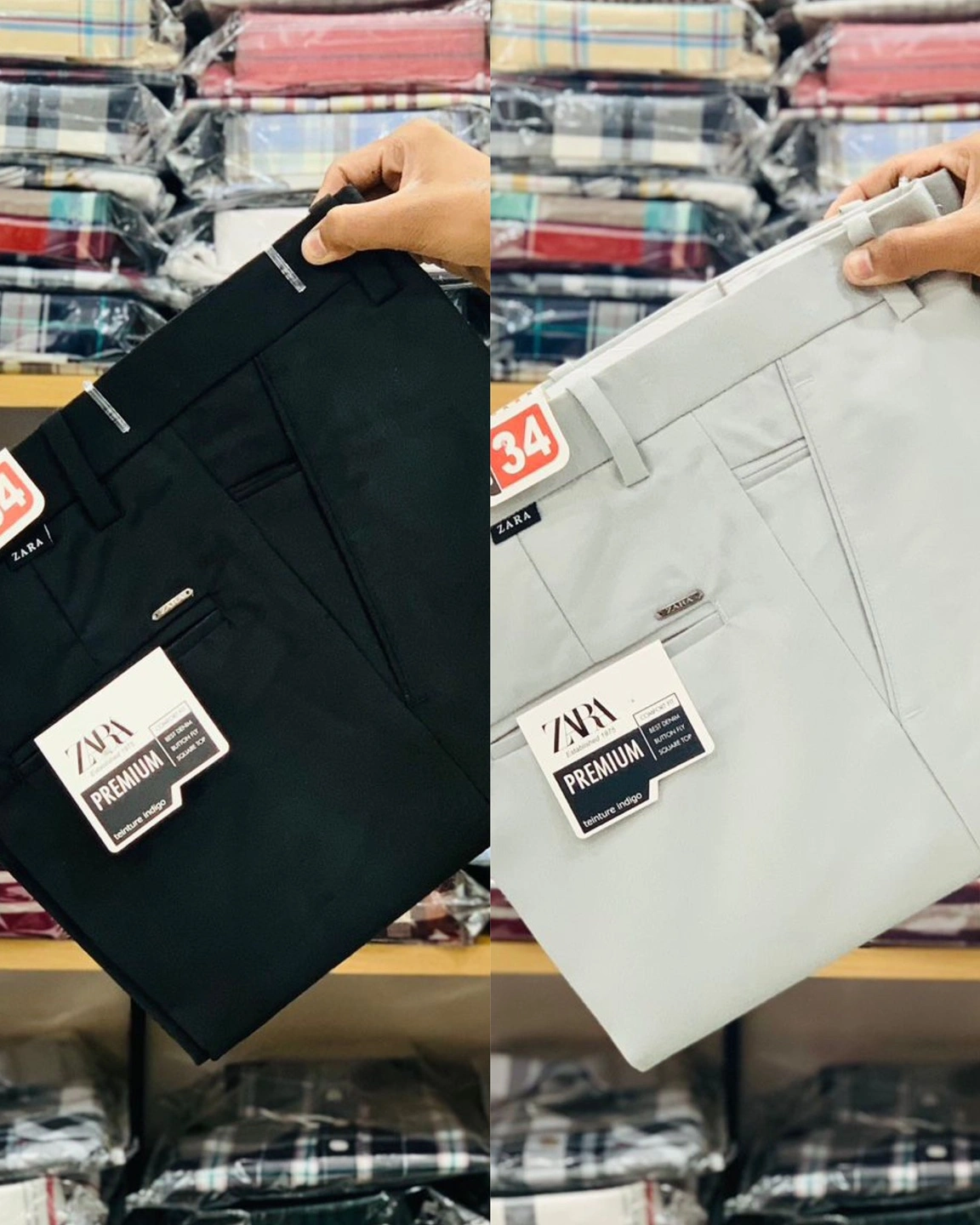 Zara Men’s Formal Pants Combo