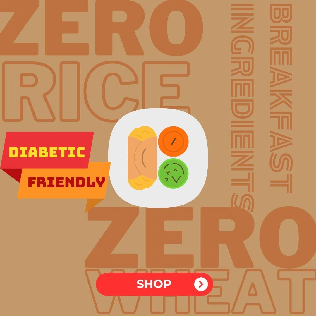 Zero rice. Breakfast Ingredients.