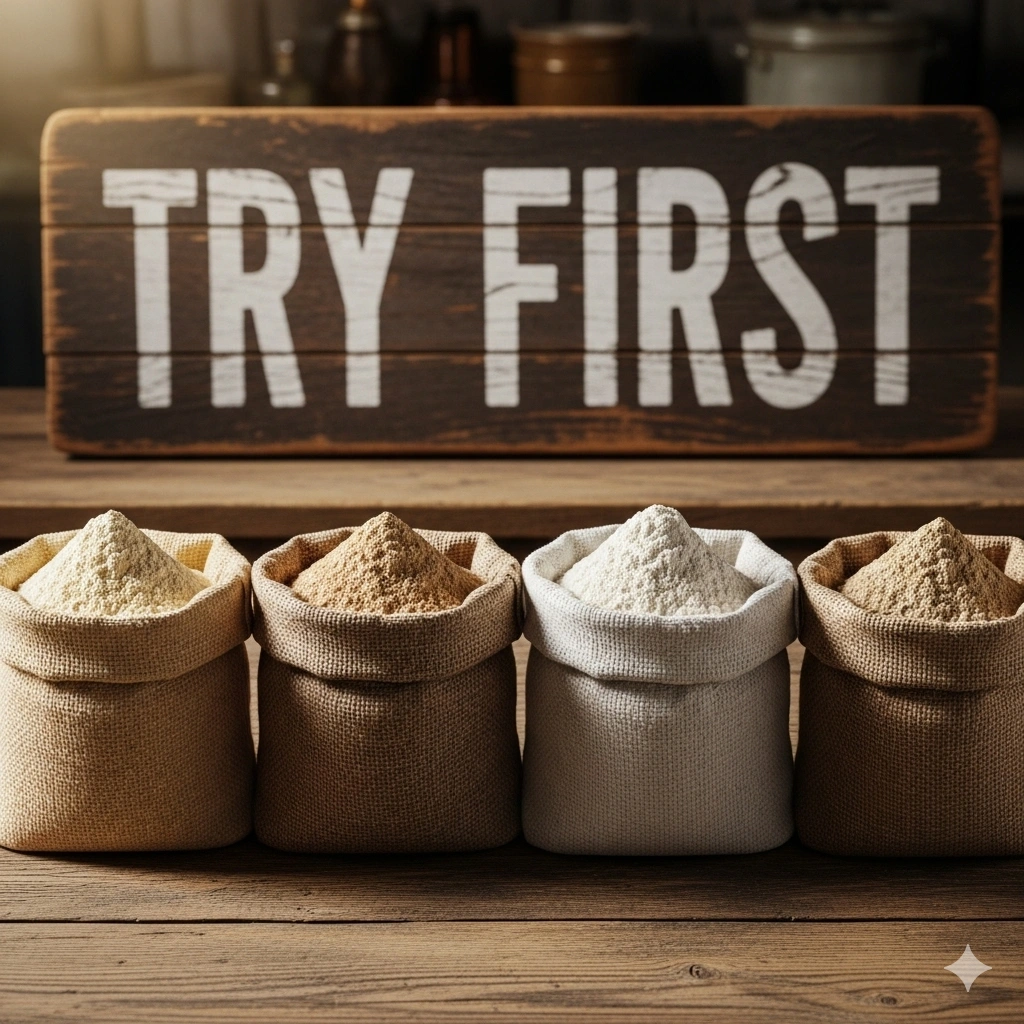Try first - Whole Wheat flours - 4 pack Combo