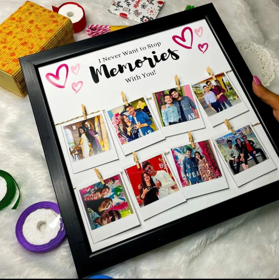 Love Memories Frame | Birthday Frame| Girlfriend| Boyfriend| Memories