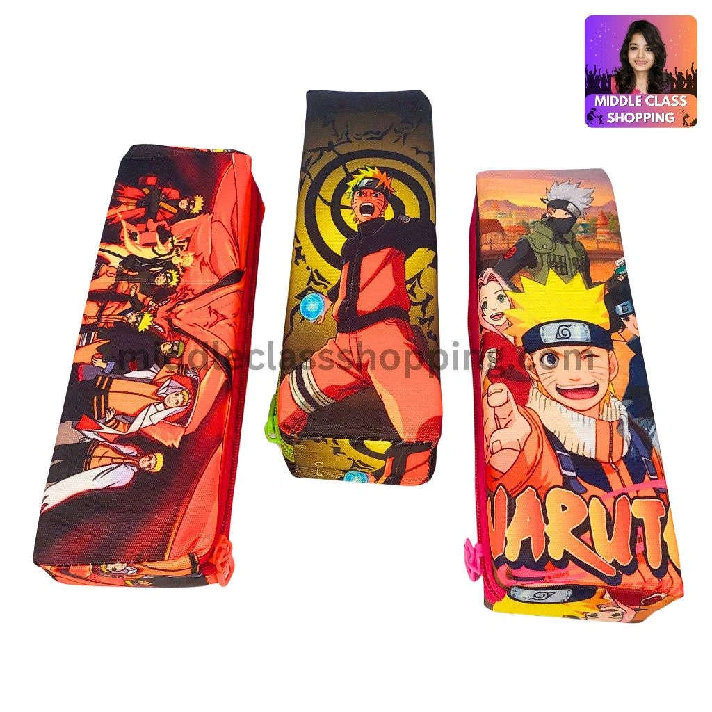 Kids Favourite Premium Big Sized Naruto Pencil Pouch MC220