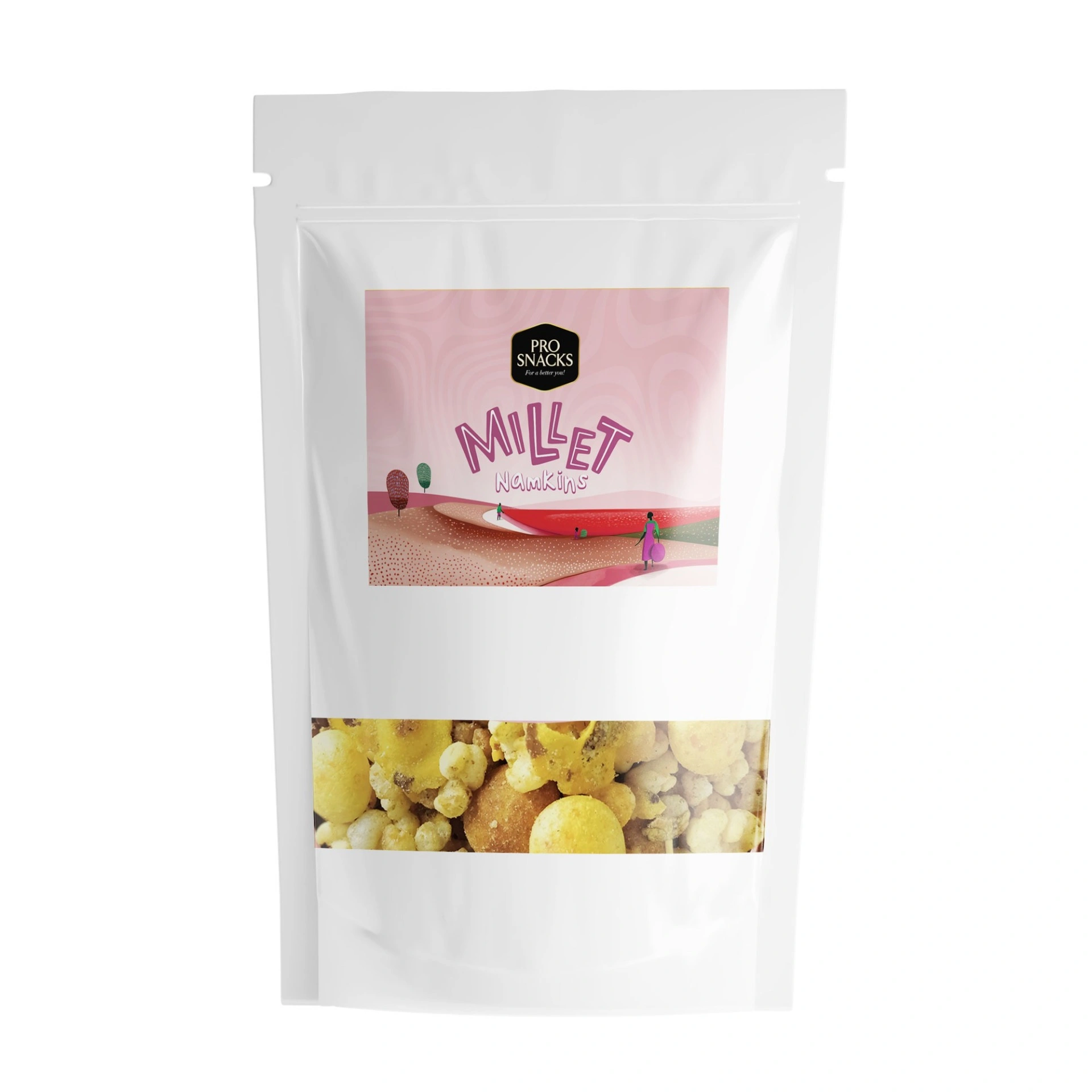 PRO SNACKS Millet Namkeen – Pack of 2, 50g Each, No Palm Oil, No ...