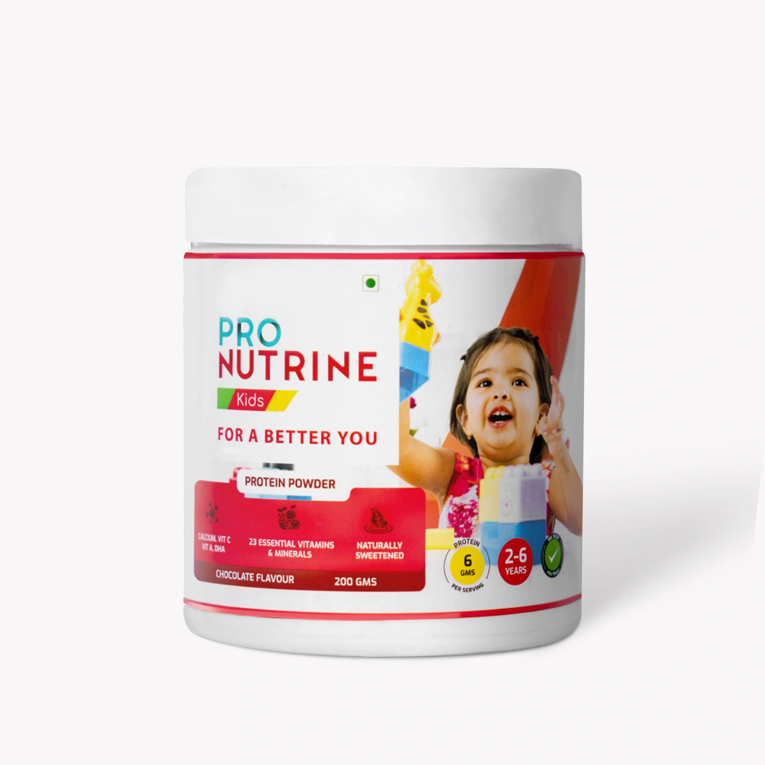 PRO NUTRINE Kids Protein Powder Ensure Kids' Growth - 200 Grams