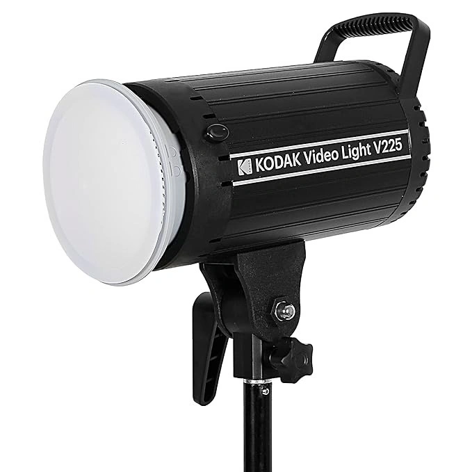KODAK V225 Video Light – 225W Bi-Color LED, 3200K–5600K, CRI 96, Remote ...