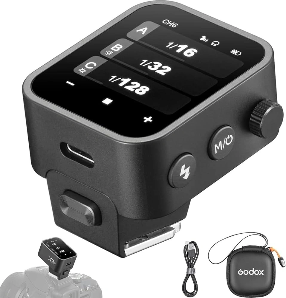 Godox X3 C-Mount Wireless Flash Trigger – Compact TTL HSS Controller ...