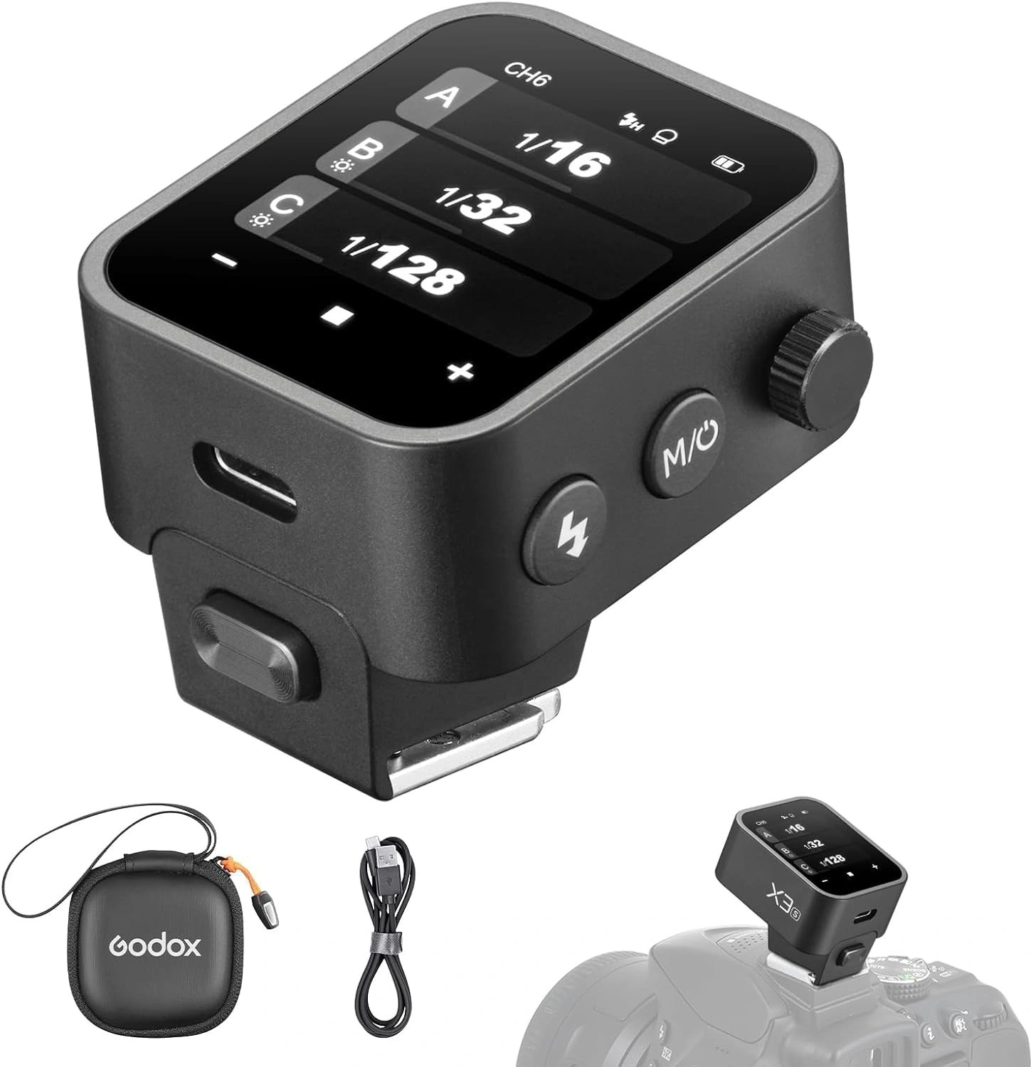 Godox X3 S-Mount Wireless Flash Trigger – Compact TTL & HSS Trigger for ...