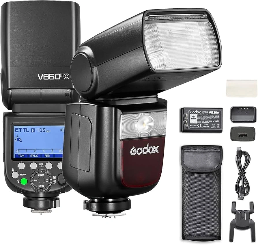 Godox 860 III (V860III) TTL HSS Speedlight Flash with Battery