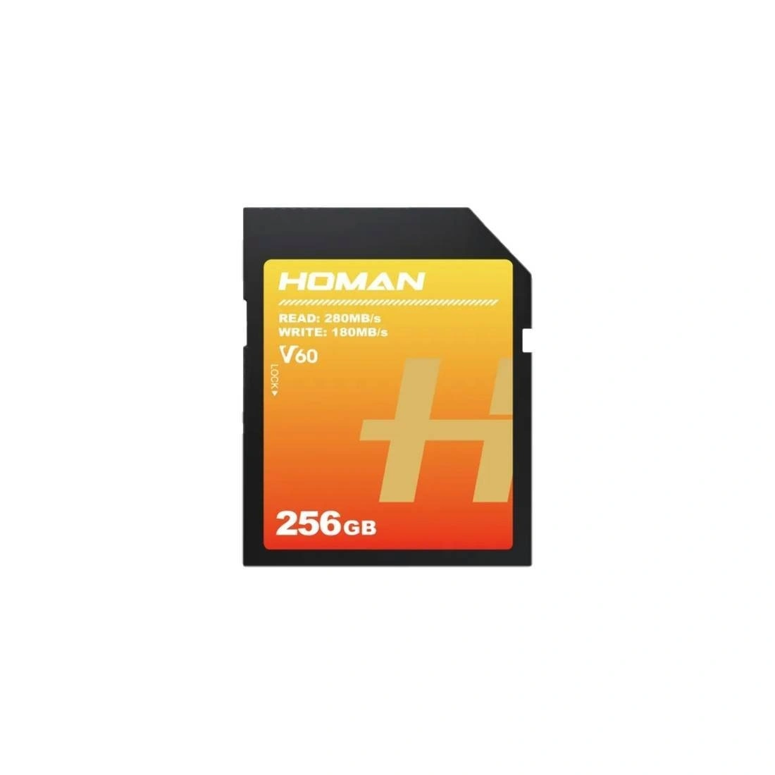 Homan UHS-II 256GB V60 SD Card | Ultra-Fast 4K Video & Photo Memory