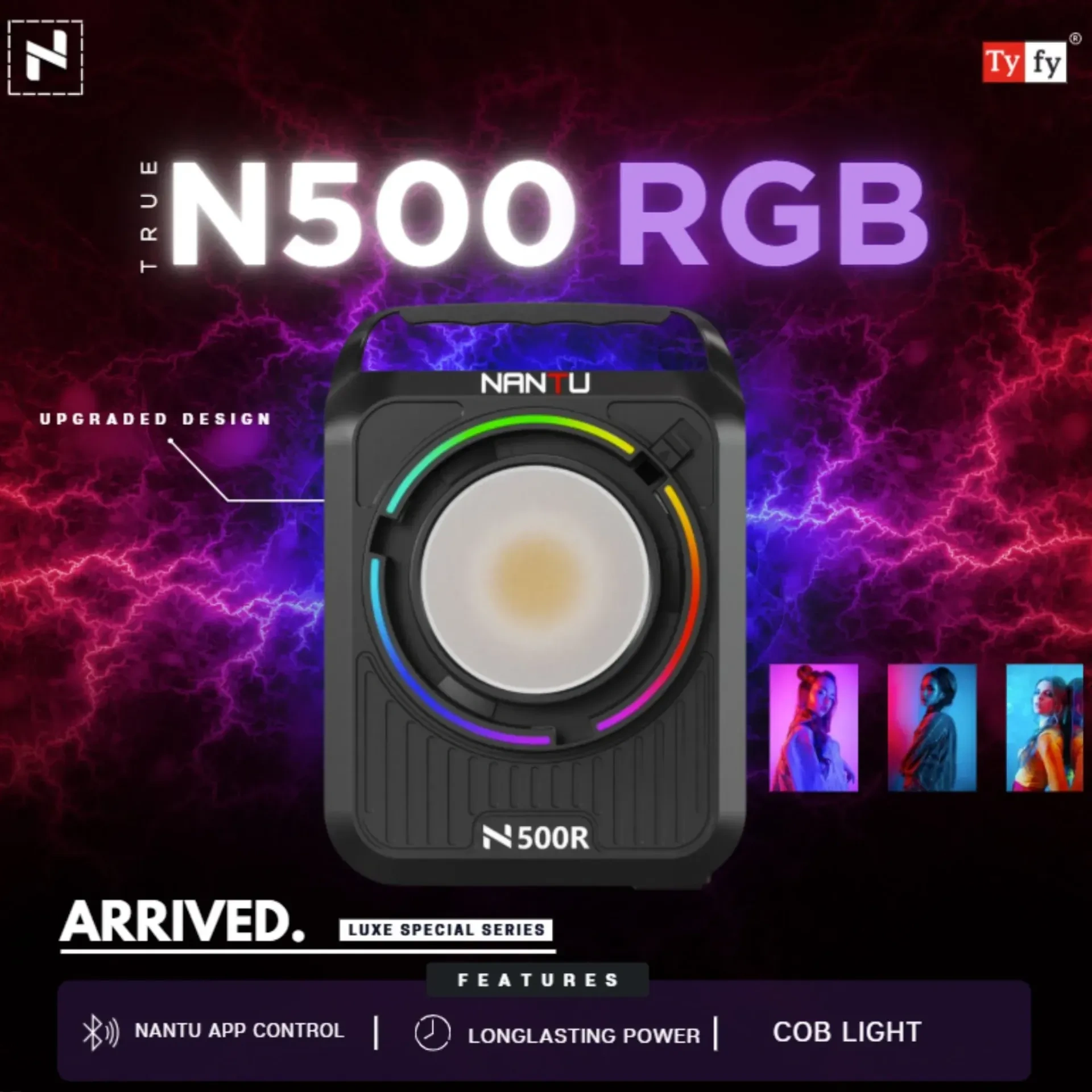 Tyfy NANTU 500*RGB cob light