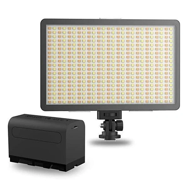 Simpex LED‑540 PRO Bi‑Color LED Panel – Portable Studio Light for Video ...