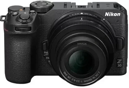 Nikon Z30 Mirrorless Camera with 16-50mm VR Lens – 4K Vlogging Camera ...
