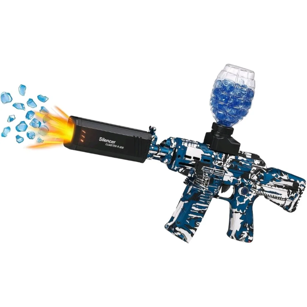 Electric Gel Blaster Toy Gun with Water Beads | Rechargeable Water Bead ...