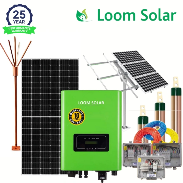 Loom Solar Rooftop System for Home: Complete Set Solar Panel, Inverter ...