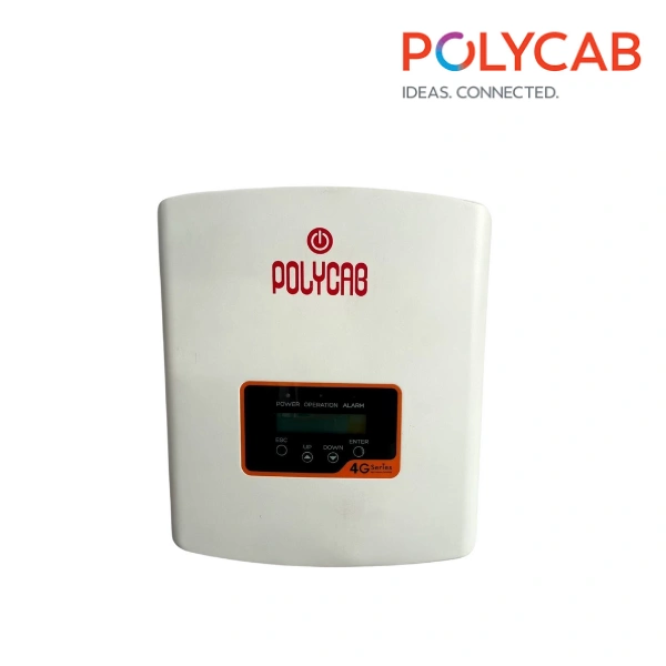 POLYCAB: On-Grid Solar Inverter with Installation (Note: Panels and ...