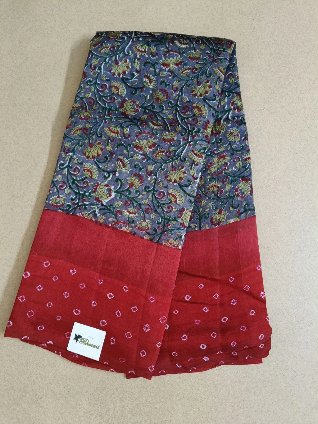 Pure Raw Silk Block Prints