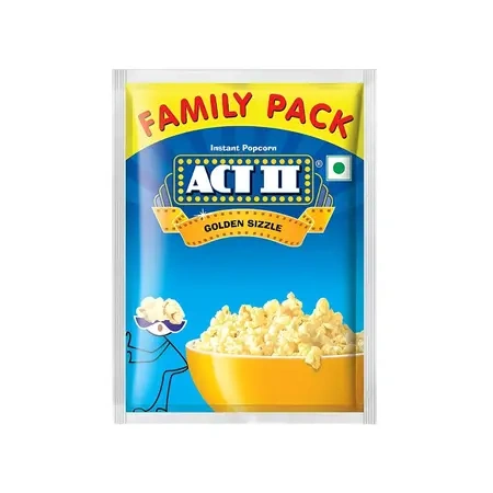 Act II Ready To Eat Sour Cream & Cheese Flavour Popcorn - 50 gm