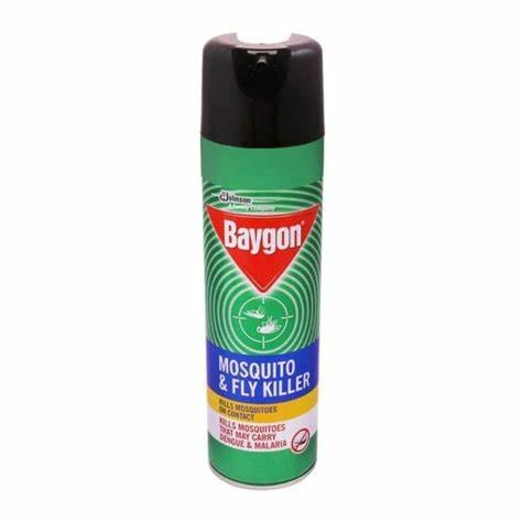 Baygon Mosquito & Fly Mosquito Repellent Spray - 400 ml