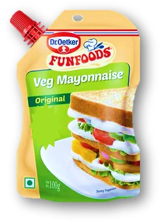 Dr. Oetker FunFoods Veg Mayonnaise Original - 100 gm