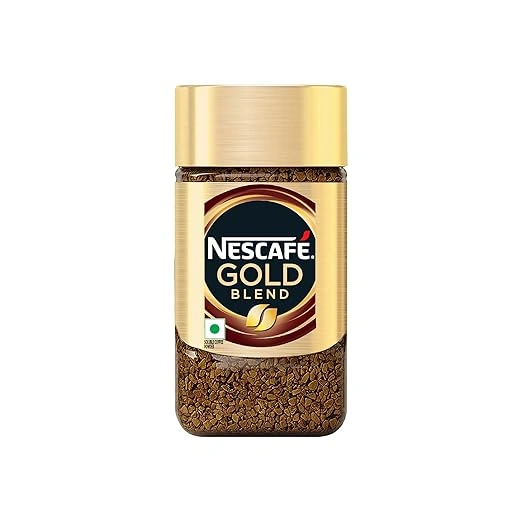 Nescafe Gold Rich And Smooth Coffee Powder Glass - 90 gm