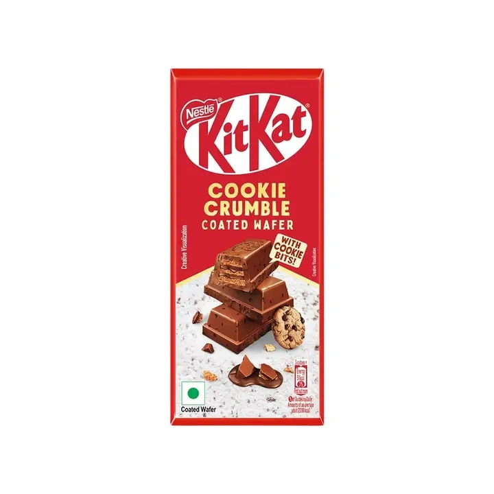 Nestle Kitkat Cookie Crumble Coated Wafer - 50 Gm