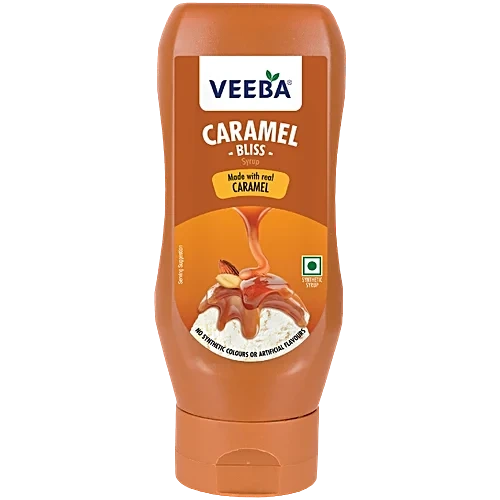 Veeba Caramel Bliss Syrup - 230 gm