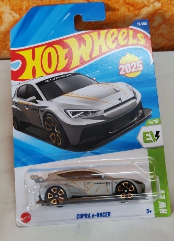 Hot Wheels 1:64 Scale | CUPRA E-RACER | HW EV | Gray | 4/10 | 72/250