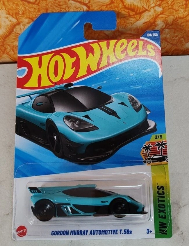 Hot Wheels 1:64 Scale | GORDON MURRAY AUTOMOTIVE T.50S | HW EXOTICS ...