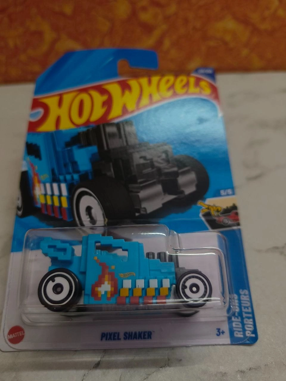 Hot Wheels 1:64 Scale | PIXEL SHAKER | Ride-Ons | Blue | Case M | 138/250