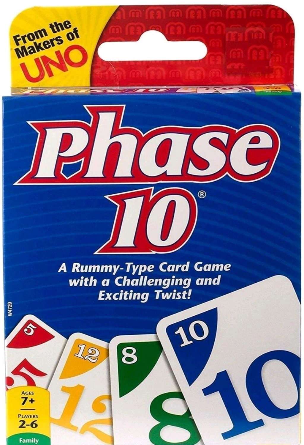 Uno Phase 10 Cards