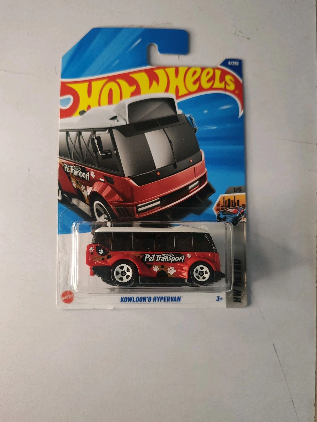 Hot Wheels 1:64 Scale | KOWLOON'D HYPERVAN | HW METRO | 1/5 | 6/250
