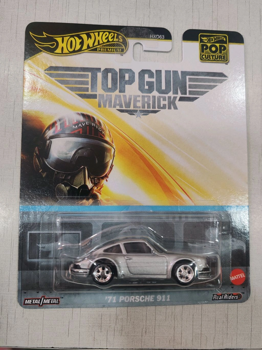 Hotwheels Premium | TOP GUN MAVERICK| 71 PORSCHE 911| Pop culture 2025 ...