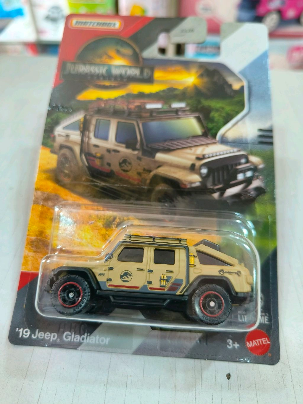 MATCHBOX | '19 Jeep, Gladiator| JURASSIC WORLD REBIRTH | JGL59