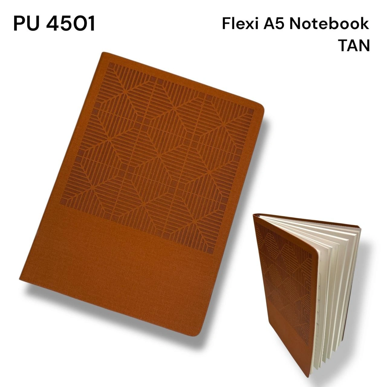 PU 4501 Flexi A5 Leatherette Notebook