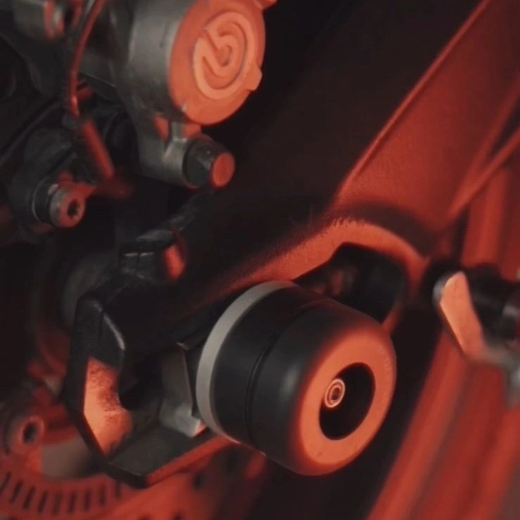 RKTECH Rear Axle Protector For TRIUMPH STREET TRIPLE 765RS