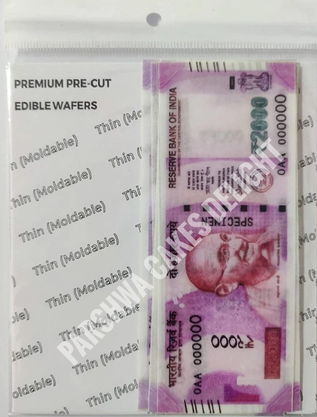 EDIBLE CUT OUTS 2000 NOTE