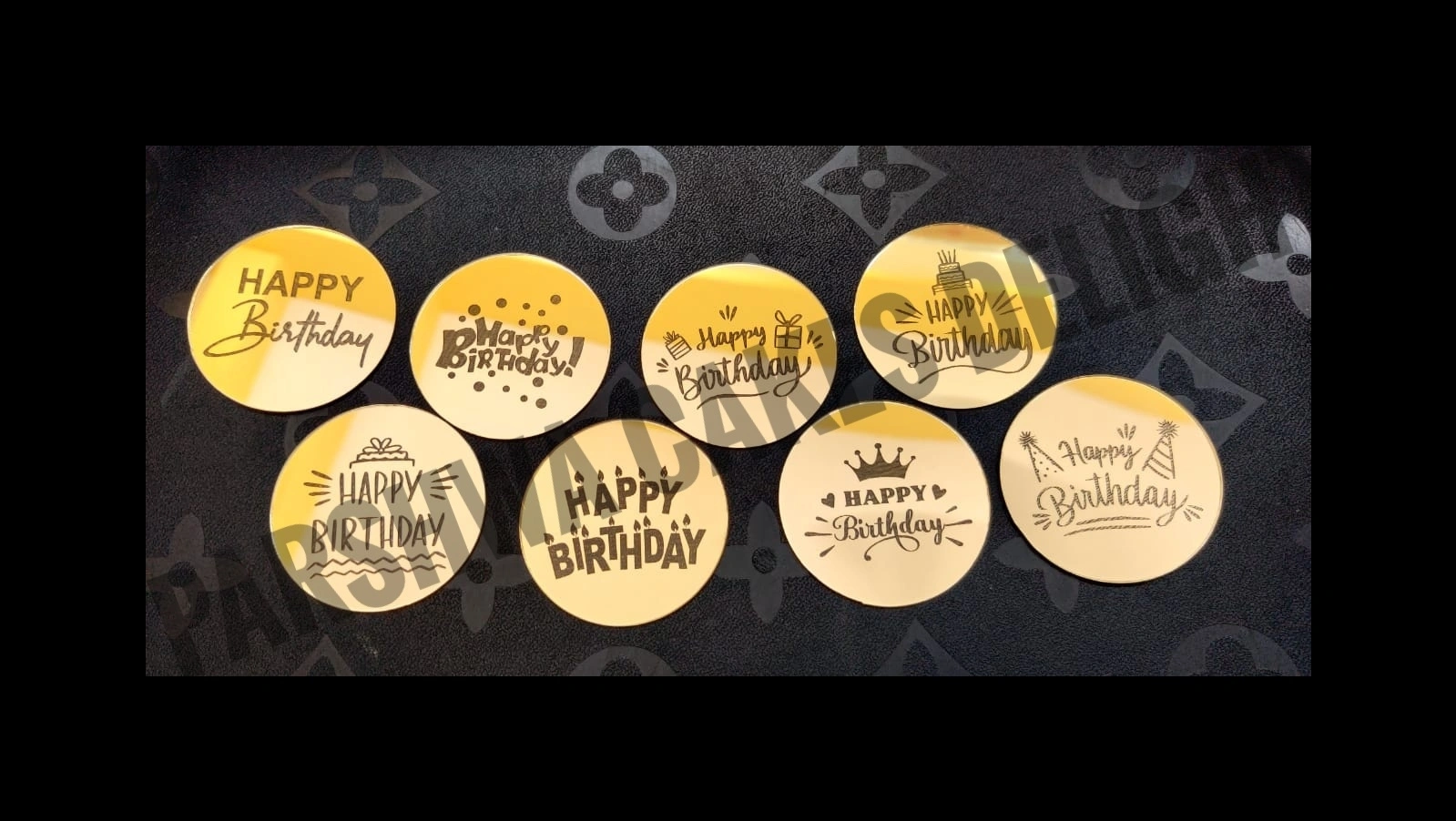 COIN TOPPER HAPPY BIRTHDAY