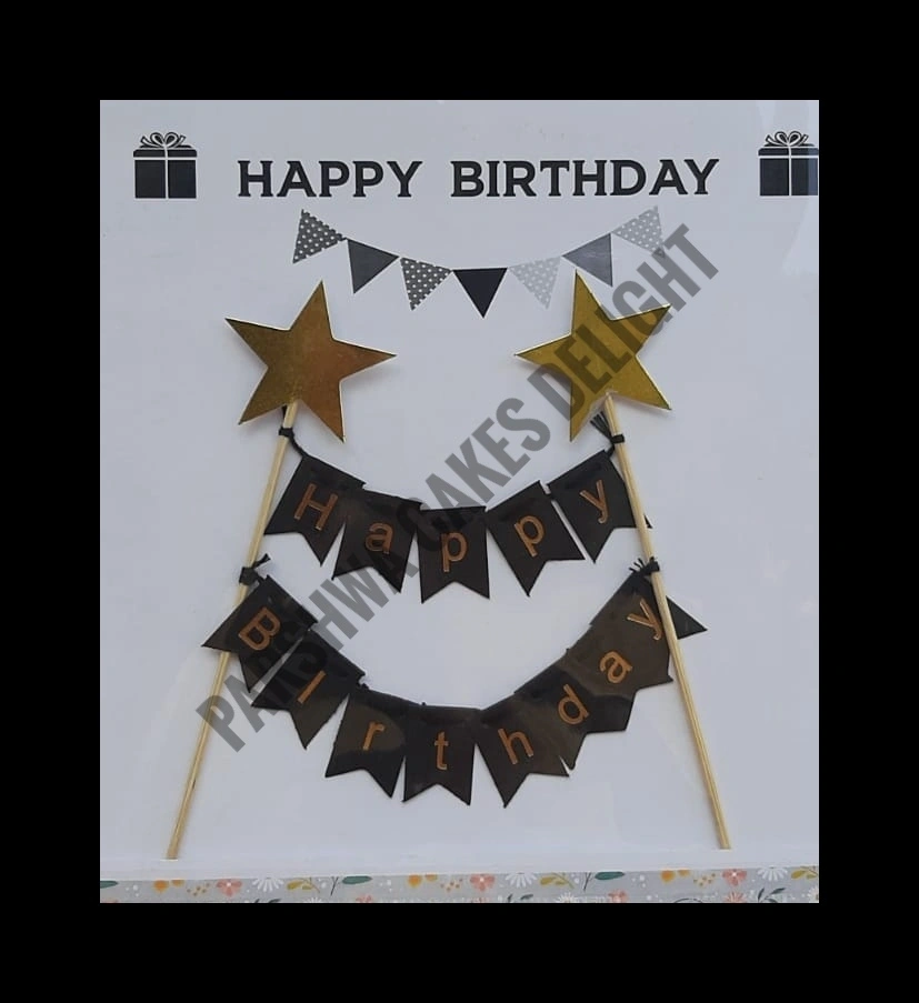 IMPORTED FLAG TOPPER