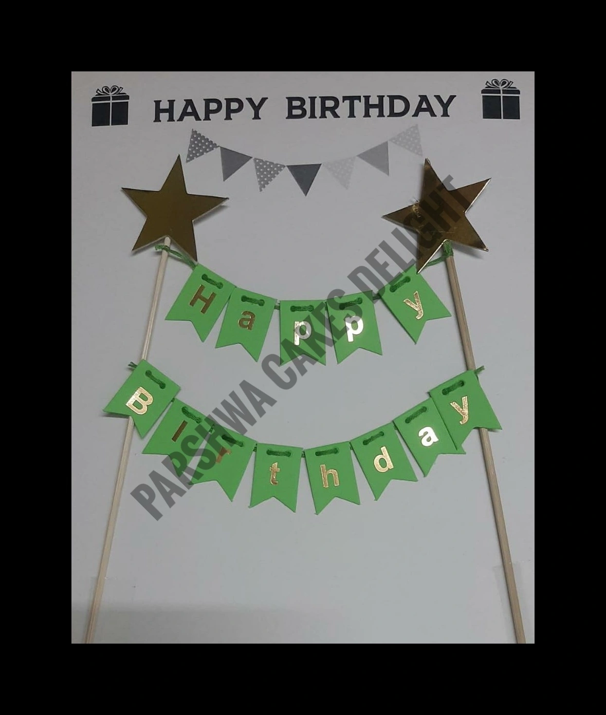 IMPORTED FLAG TOPPER