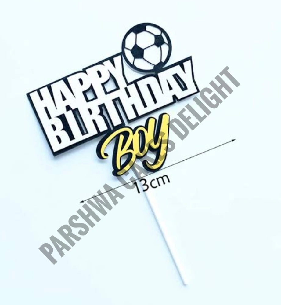Happy Birthday Boy Topper