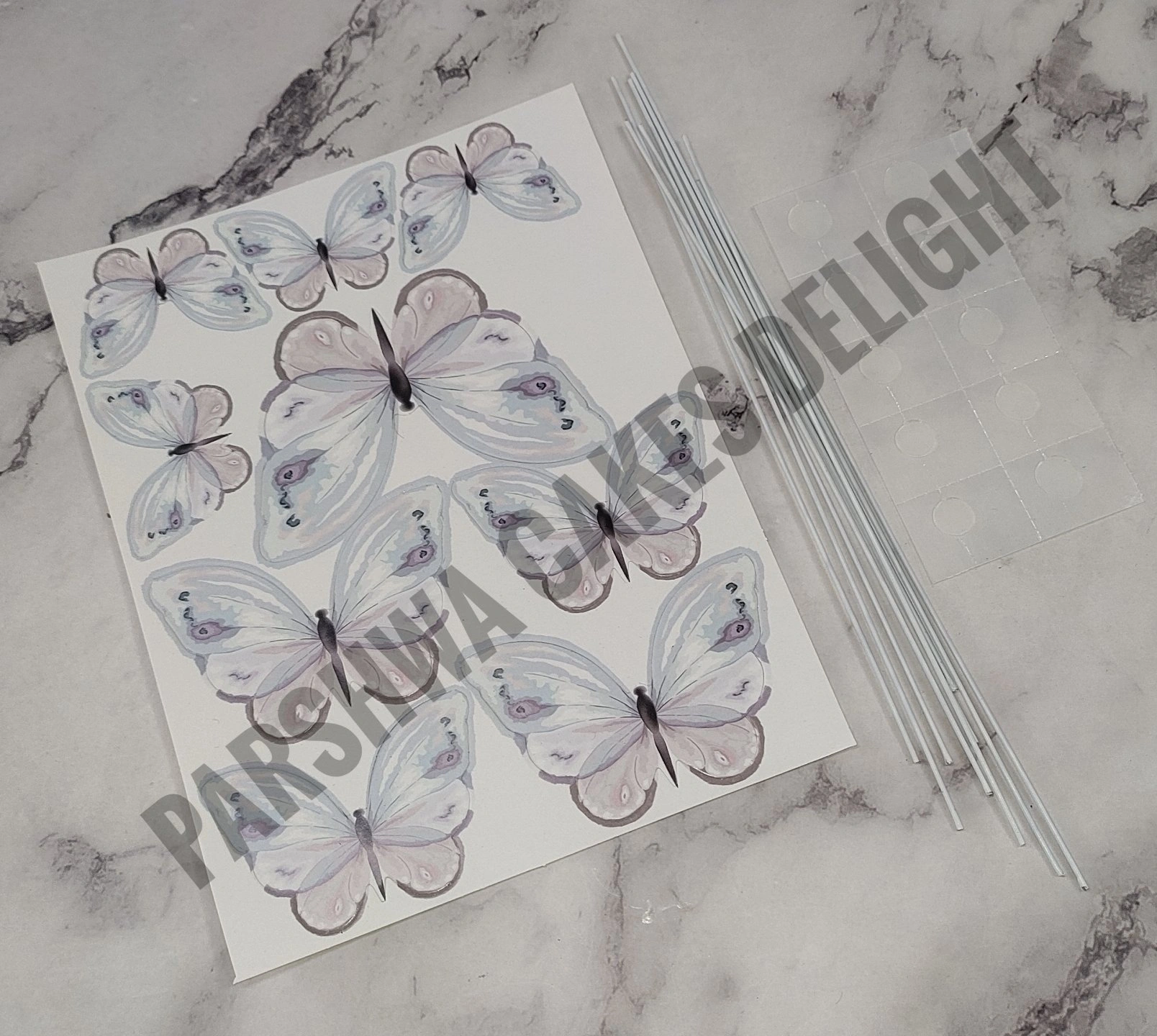 BUTTERFLIES WITH STRING